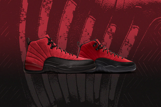 Air Jordan 12 Retro (GS) - Varsity Red/Black – Feature