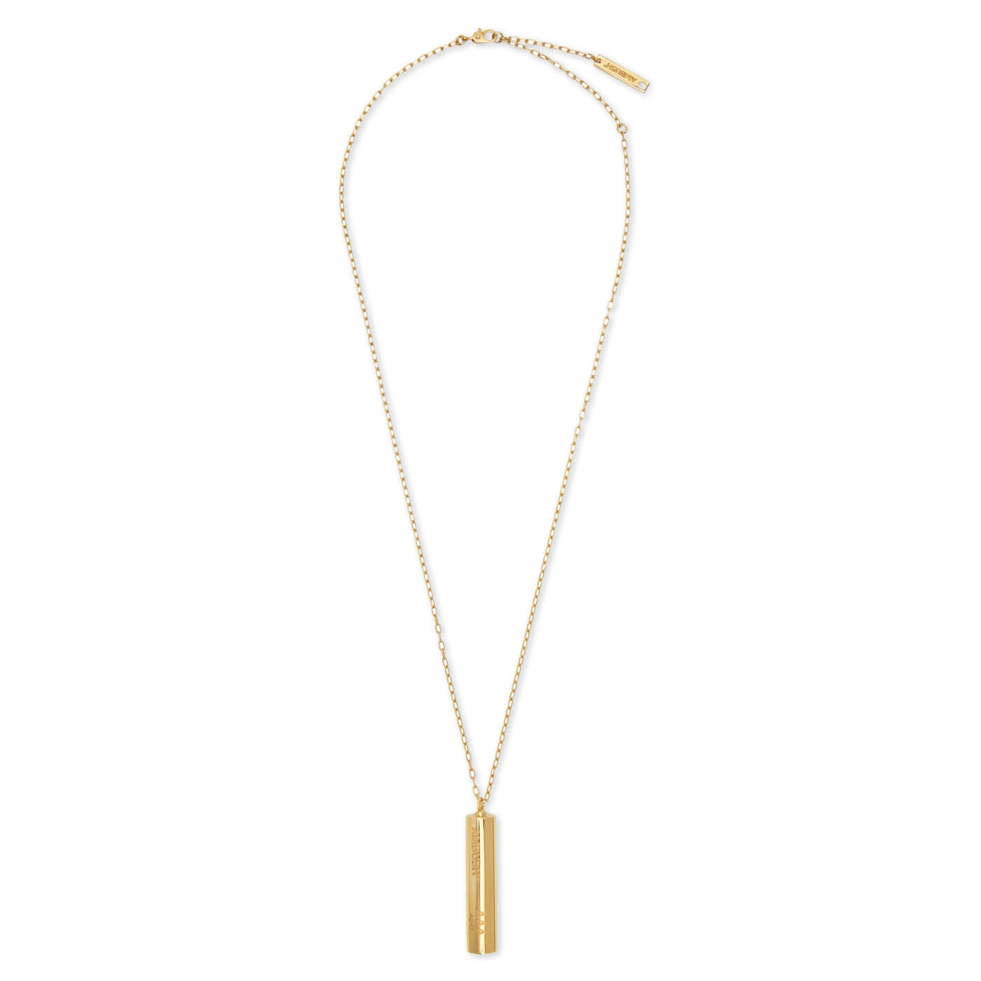 Battery Charm Necklace - Gold – Feature