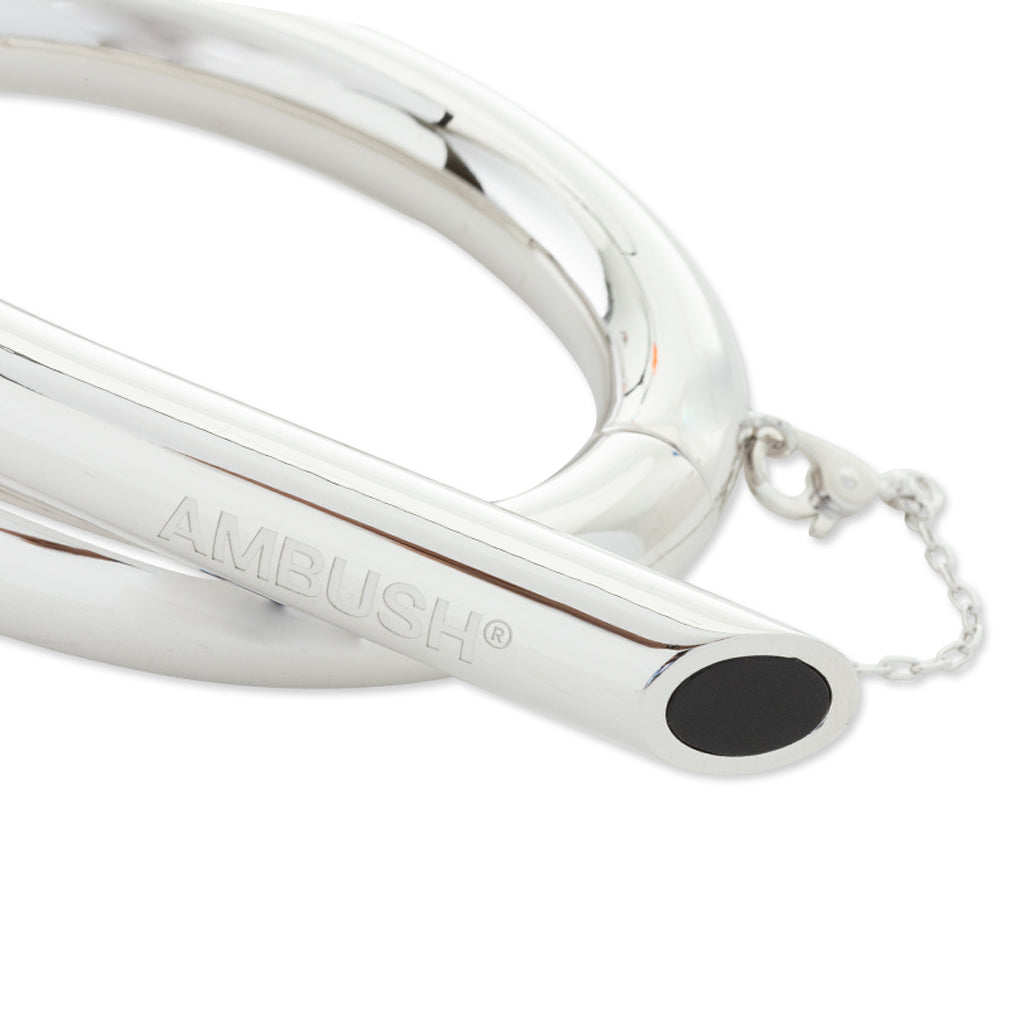 Pipe Bracelet Stone - Silver/Black – Feature