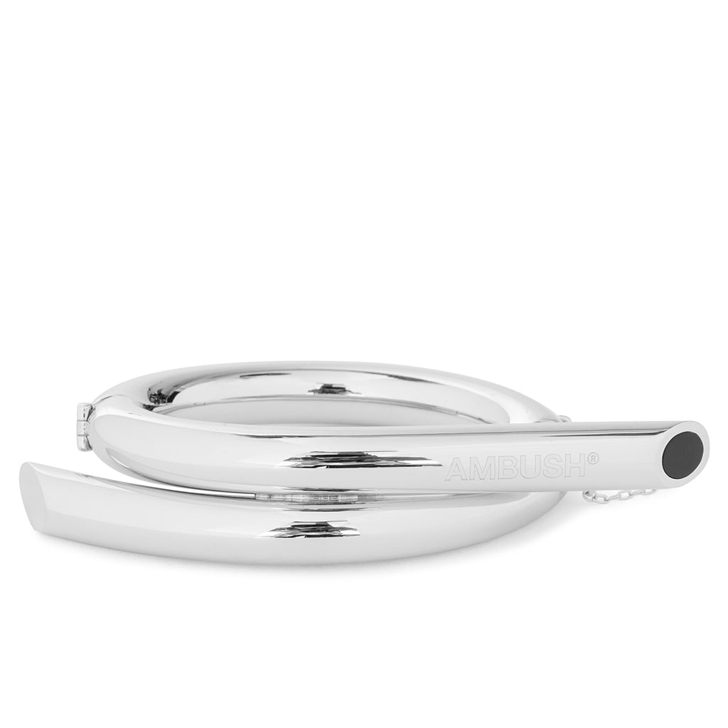 Pipe Bracelet Stone - Silver/Black – Feature