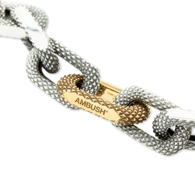 Texture Chain Necklace - Silver – Feature