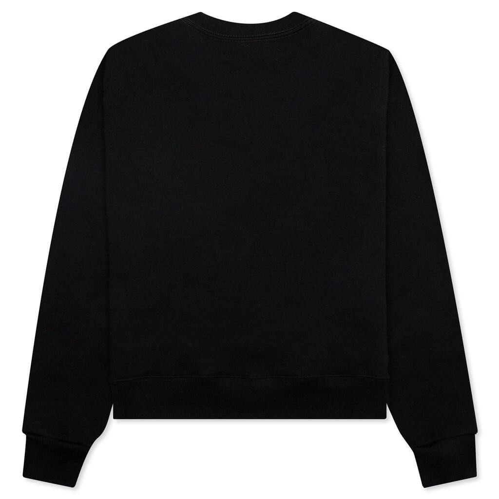 Core Logo Crew - Black/Red – Feature