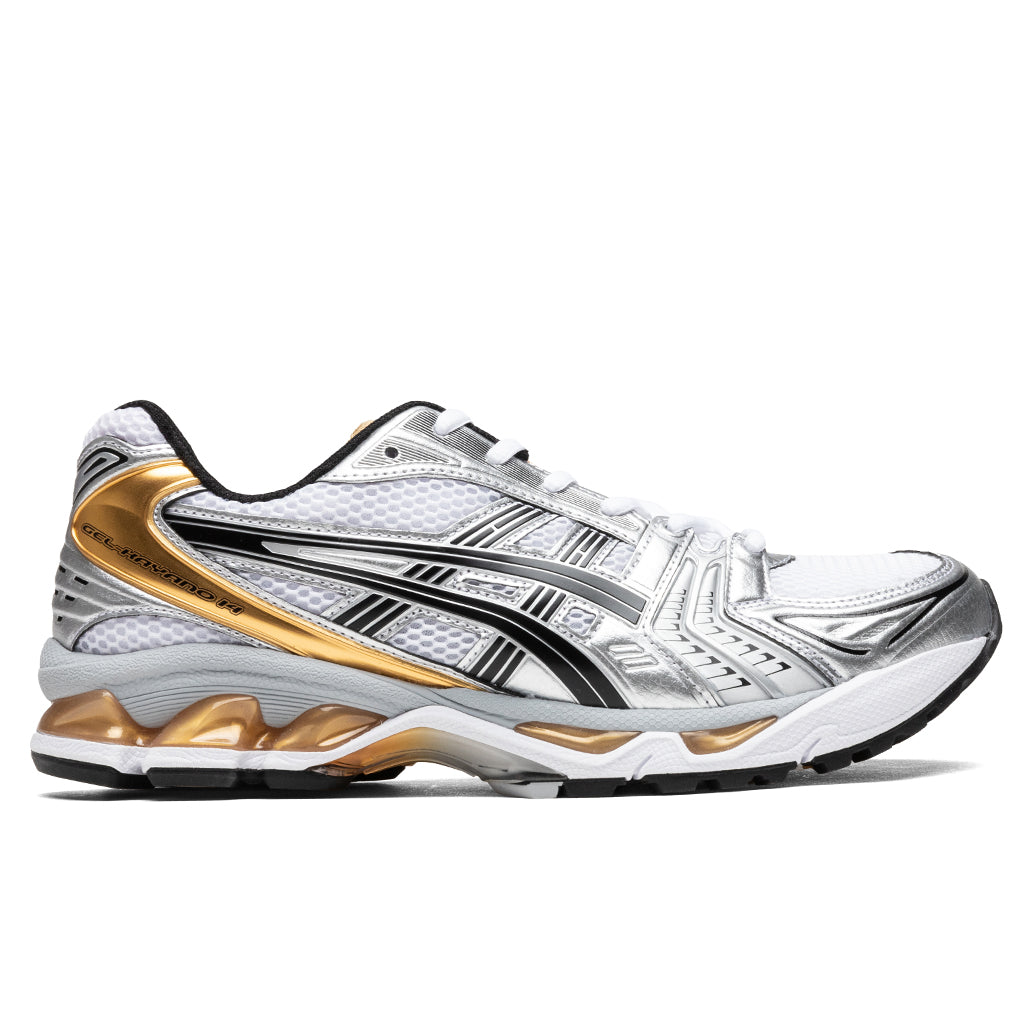 Gel-Kayano 14 - White/Pure Gold – Feature