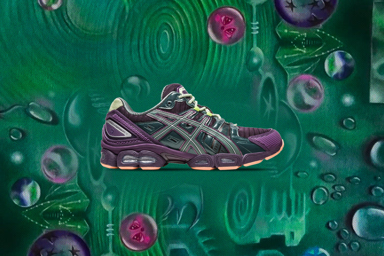 Asics x Brain Dead Gel-Nimbus 9 - Nightshade/Laurel Wreath – Feature