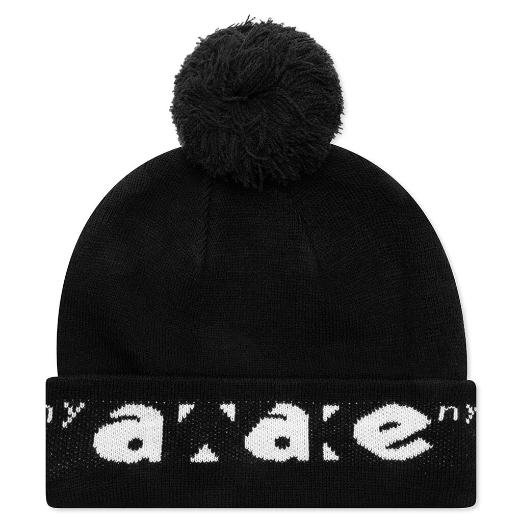 Awake Block Out Logo Beanie - Black – Feature