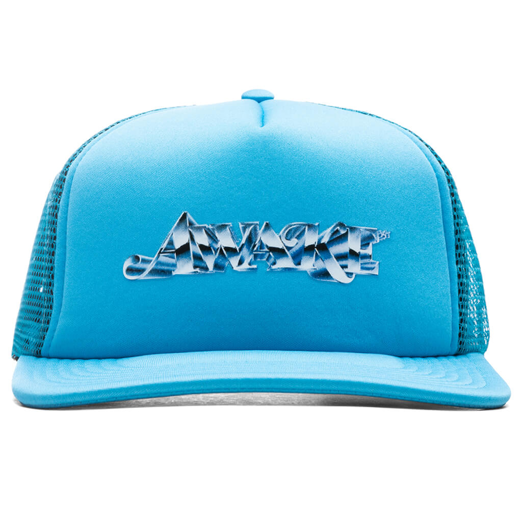 Awake Chrome Trucker Hat - Blue – Feature