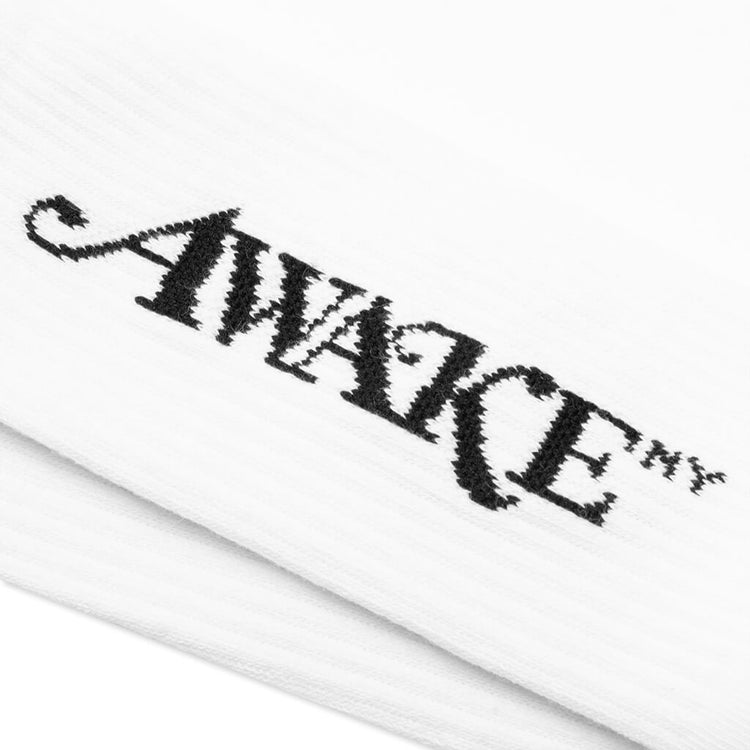 Awake Classic Logo Socks - White – Feature