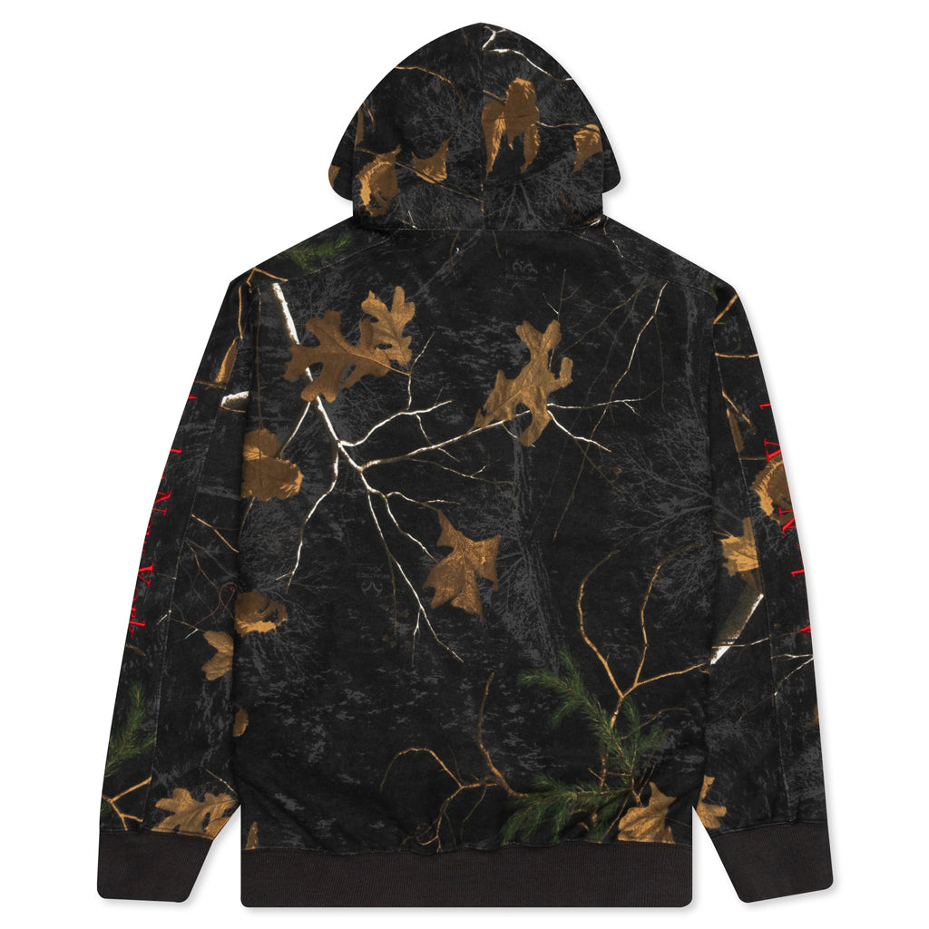 Awake Classic Outline Logo Paneled Embroidered Hoodie - Real Tree – Feature