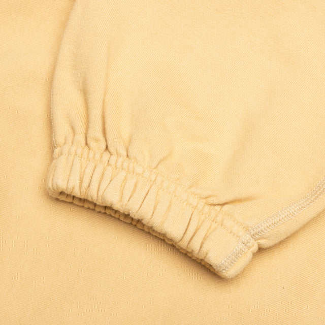 Awake Classic Outline Logo Paneled Embroidered Sweatpants - Mustard ...