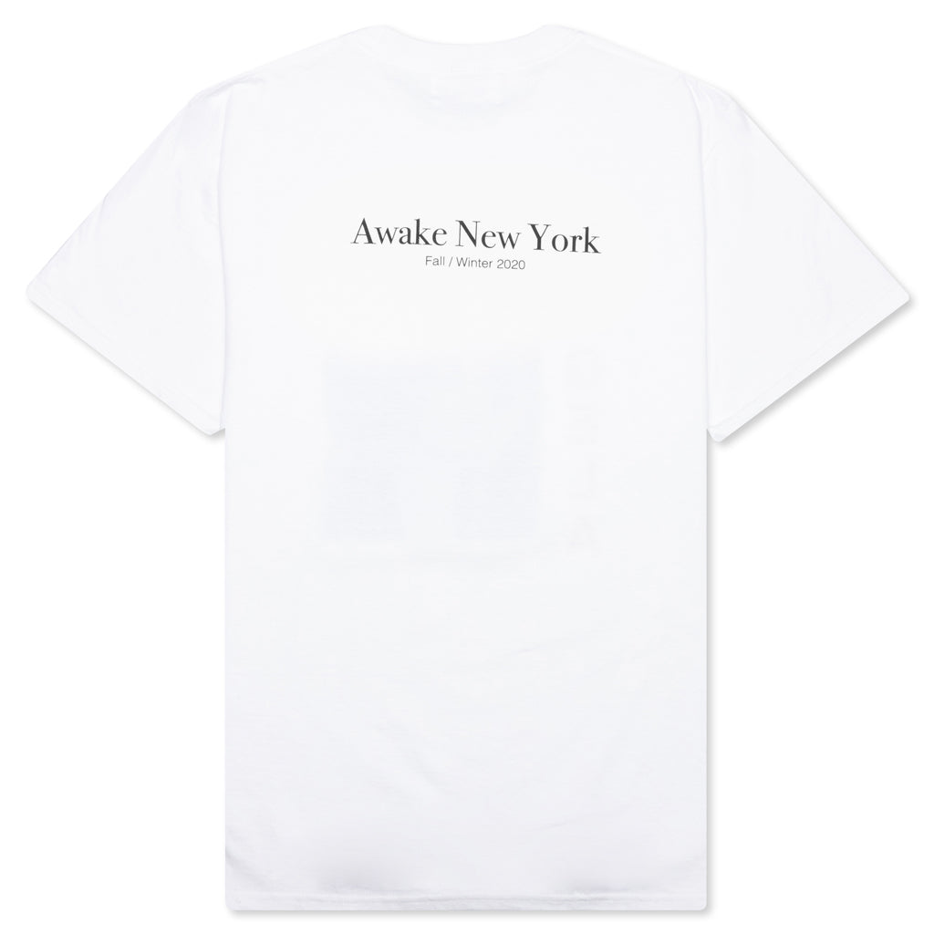 Awake Classic Outline Logo S/S Tee - White – Feature