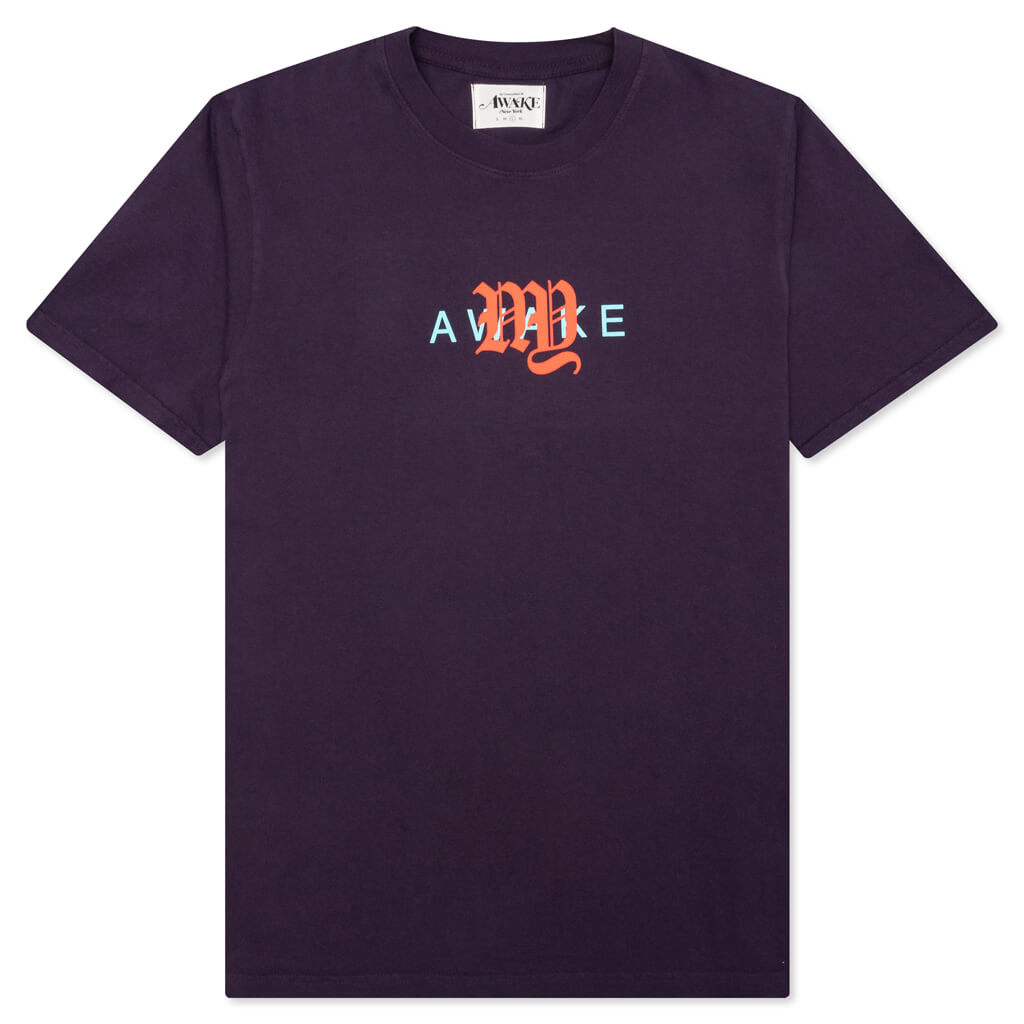 Awake College Logo Tee - Purple – Feature