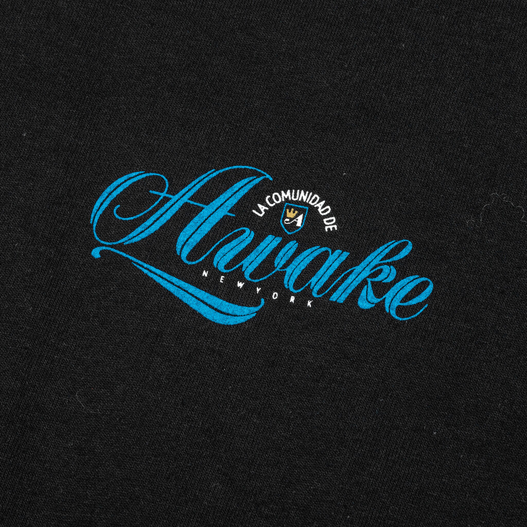 Awake Comunidad Logo Tee - Black – Feature