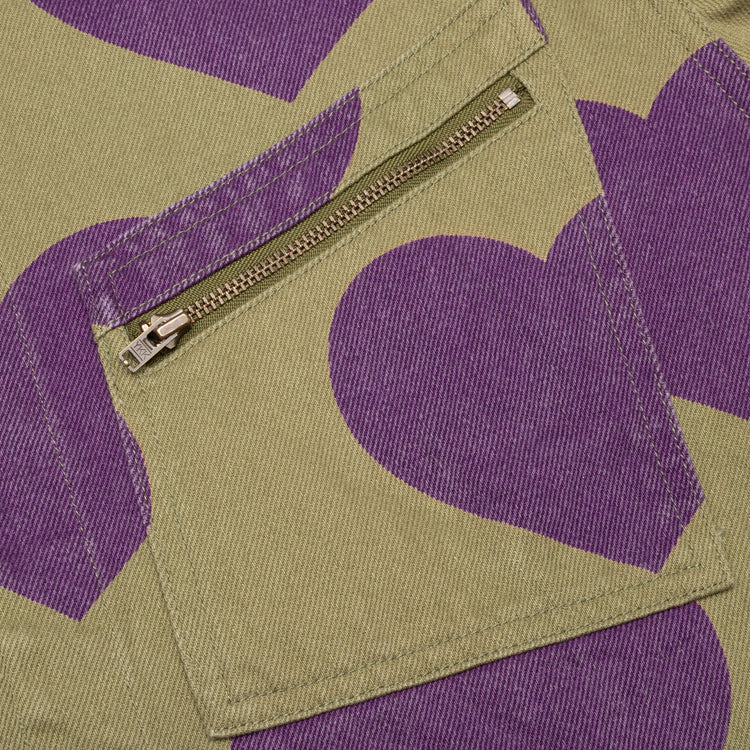 Awake Hearts 해링턴 재킷 - 육군 – Feature