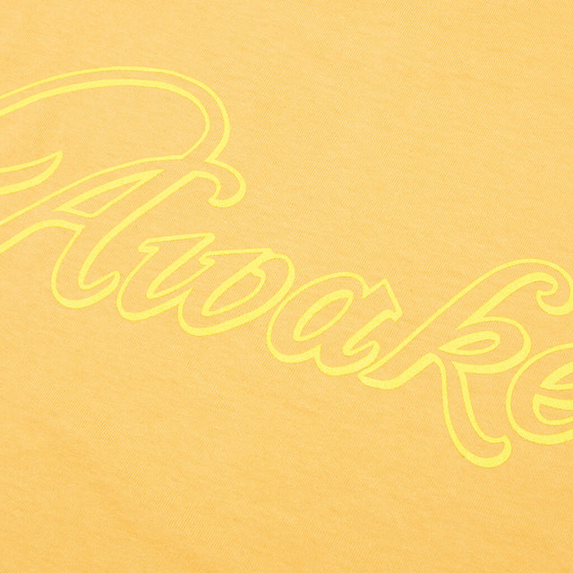 Awake Logo Tee - Yellow – Feature