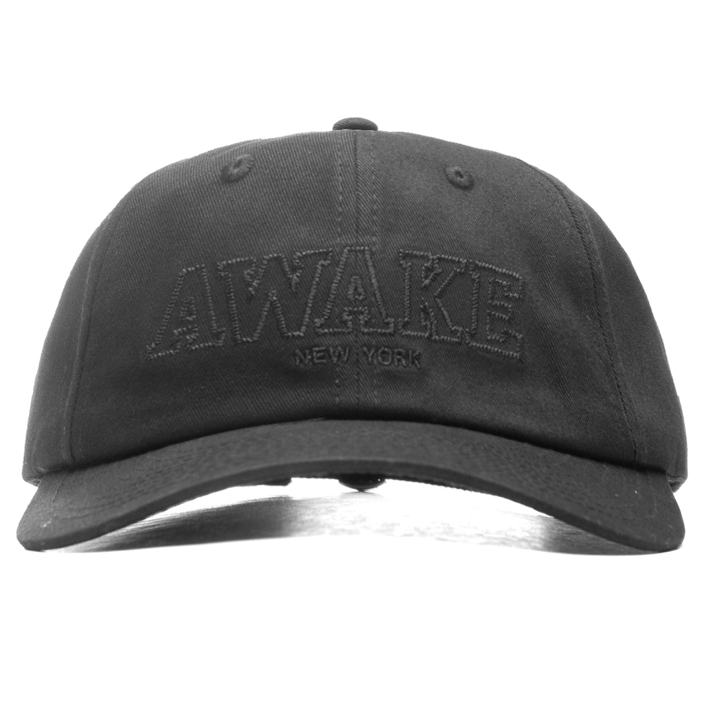Awake Military Logo 6 Panel Hat - Black – Feature