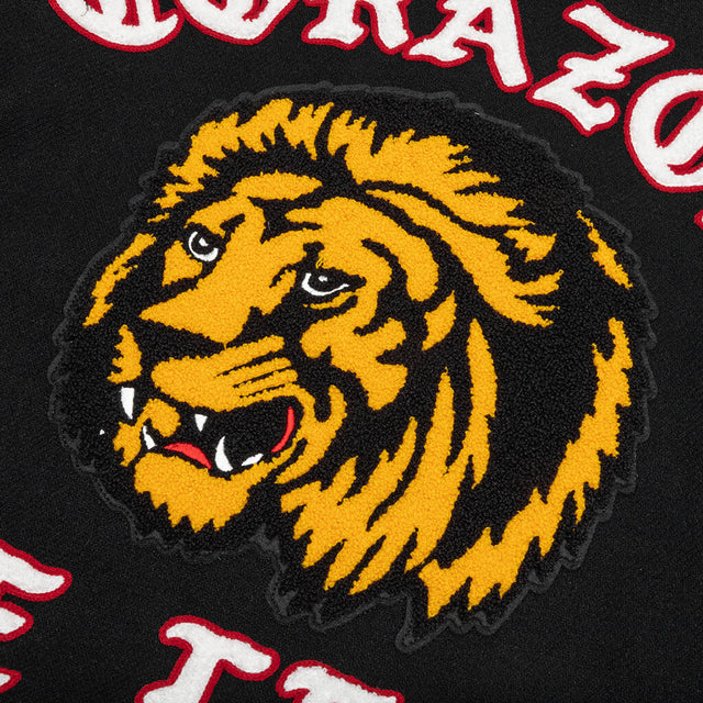 Corazon Varsity Jacket - Black/Black – Feature