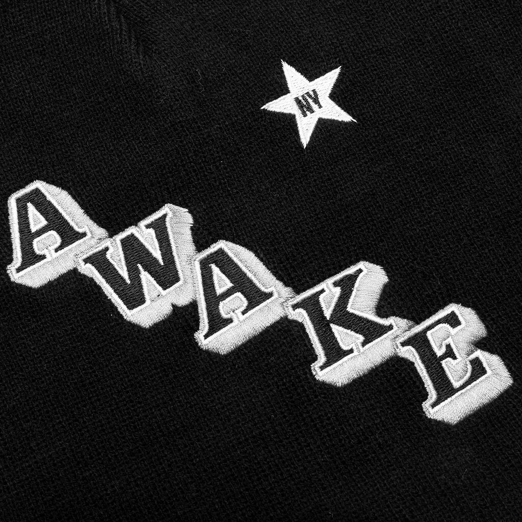 Awake Stacked Logo Beanie - Black – Feature