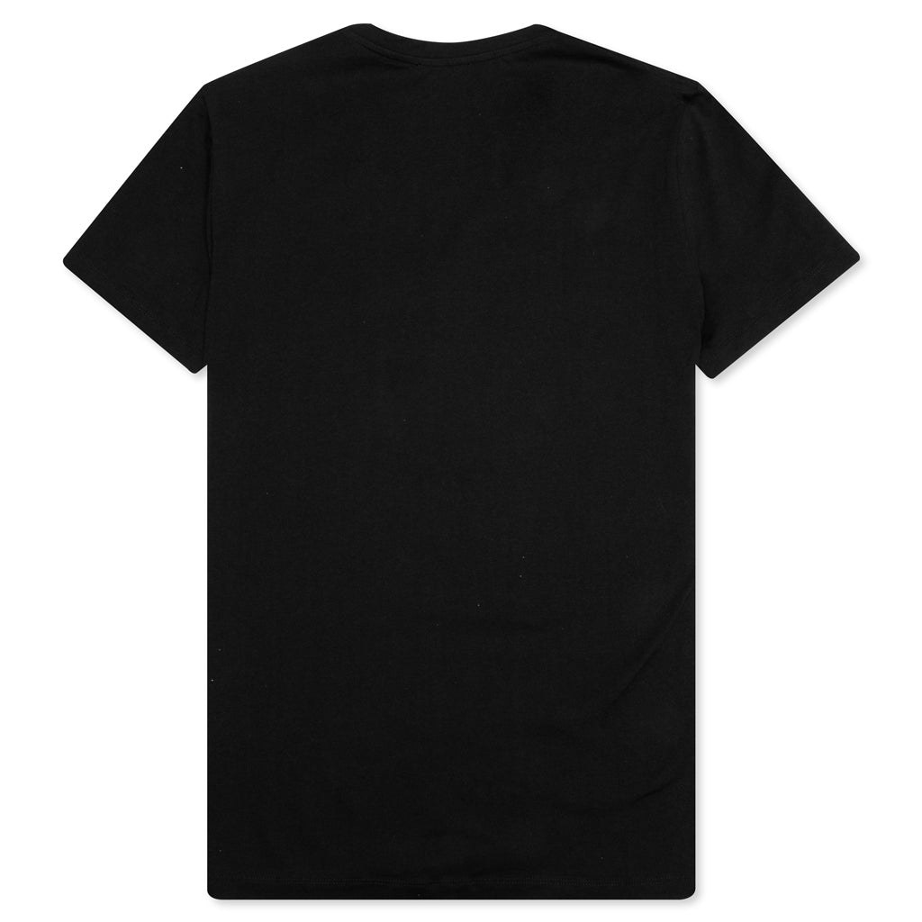 Flock T-Shirt - Black/Black – Feature