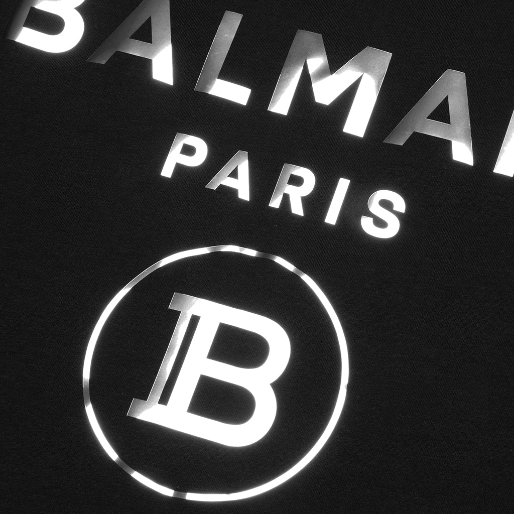 Silver Foil T-Shirt - Black – Feature