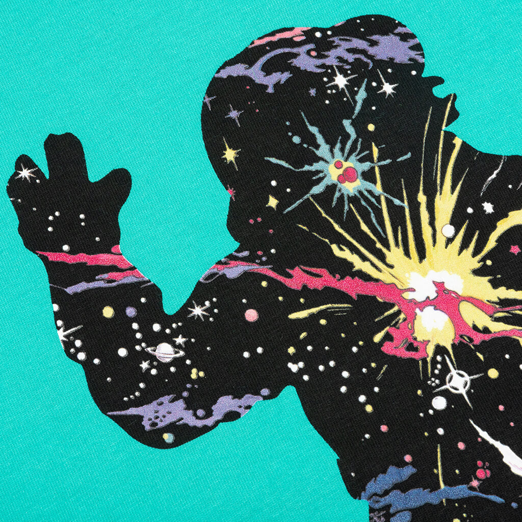 BB Cosmic Astro S/S Tee - Bright Aqua – Feature