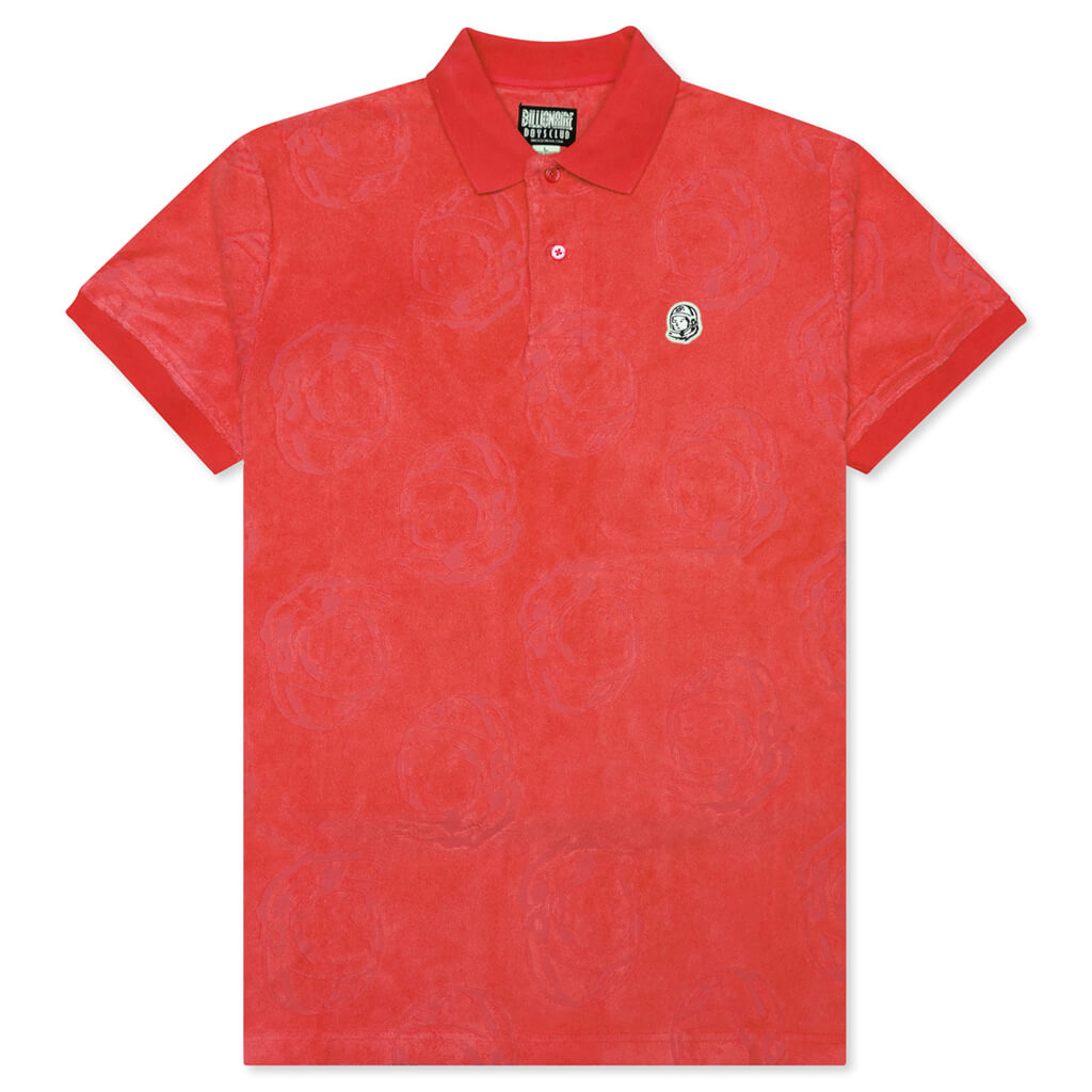 BB Gravity S/S Polo - Rogue Red – Feature