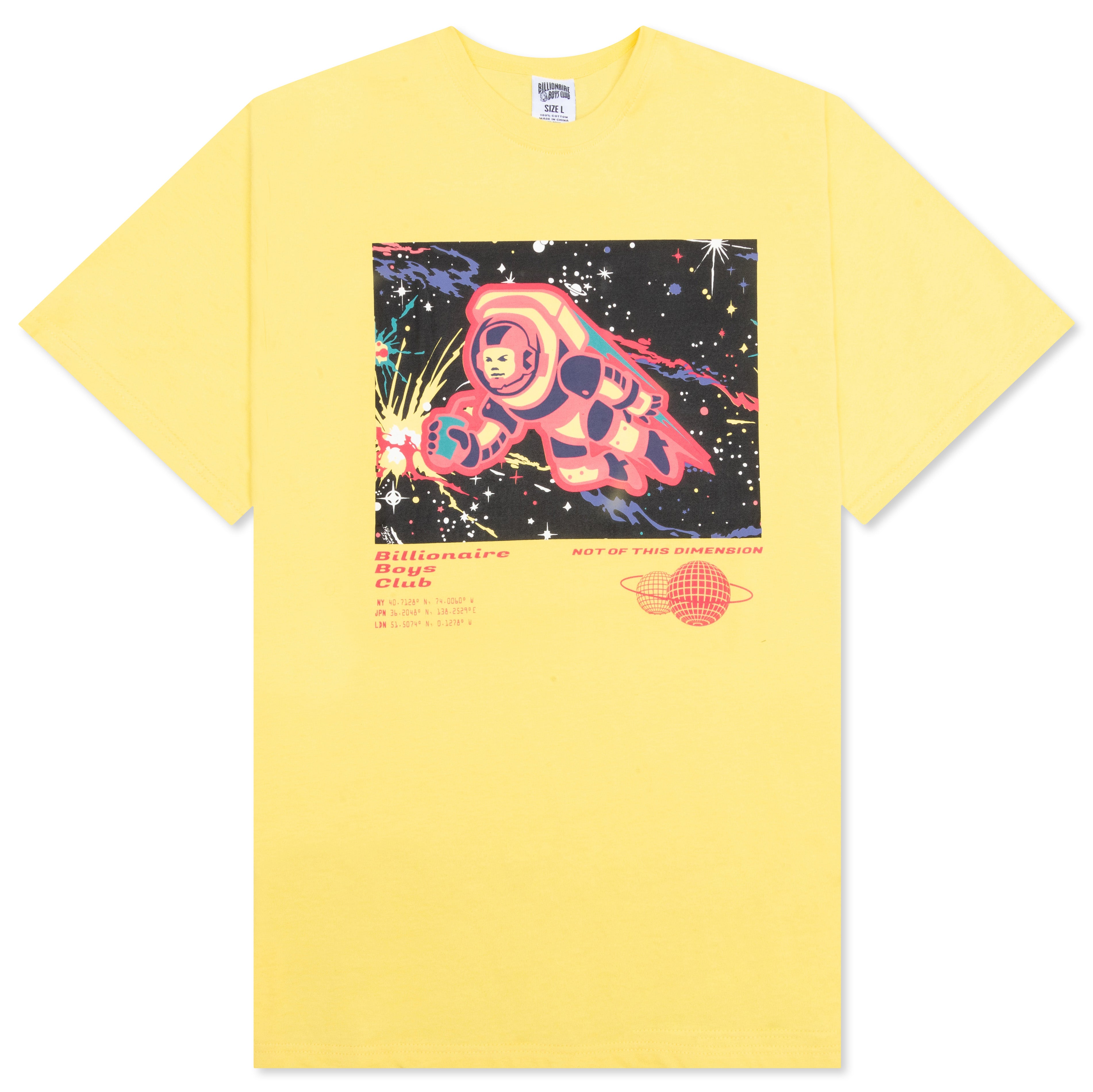 BB Hyperspace S/S Tee - Yellow Cream – Feature