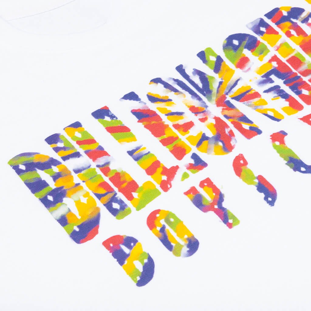 BB Straight Dye S/S Tee - Bleach White – Feature