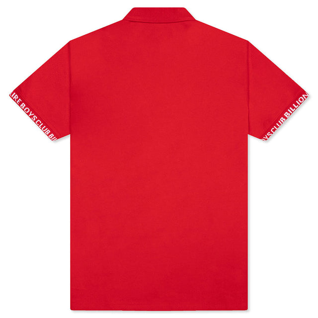 Cockpit S/S Polo - Red – Feature