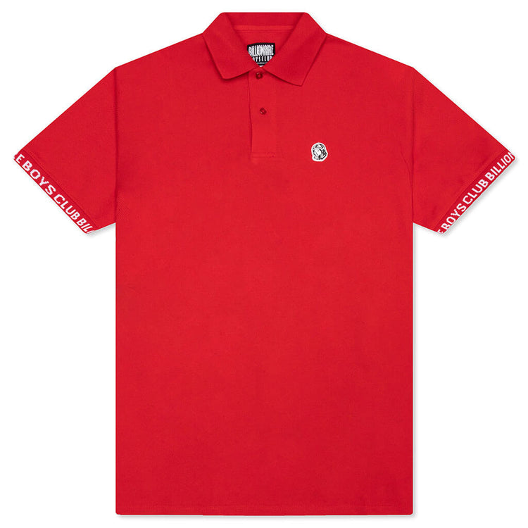 Cockpit S/S Polo - Red – Feature