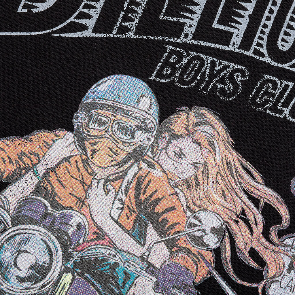 Go Moto S/S Tee - Black – Feature