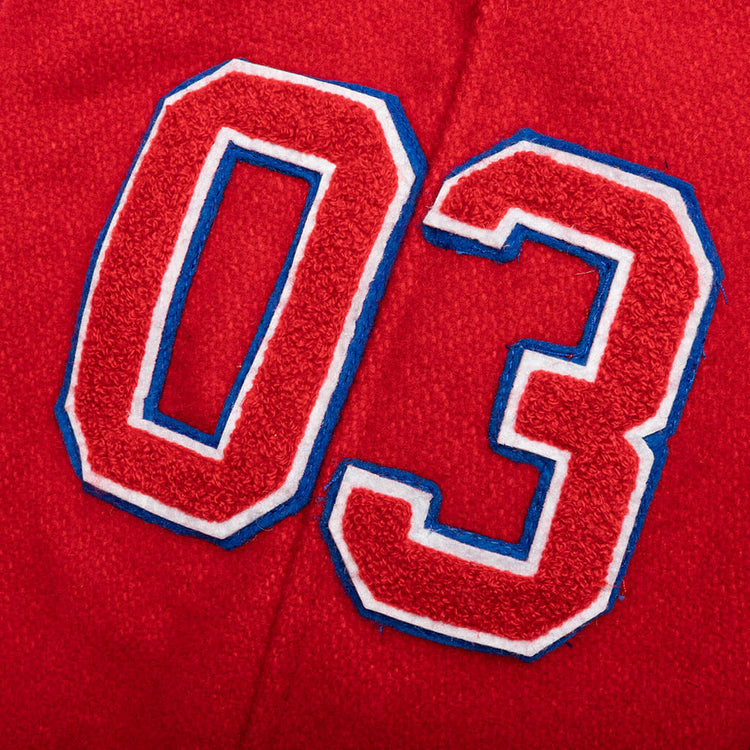 Helmet Varsity Jacket - Red – Feature