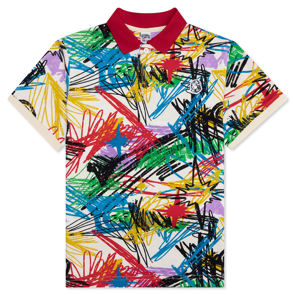 Kids Prodigy S/S Polo - Whisper White – Feature
