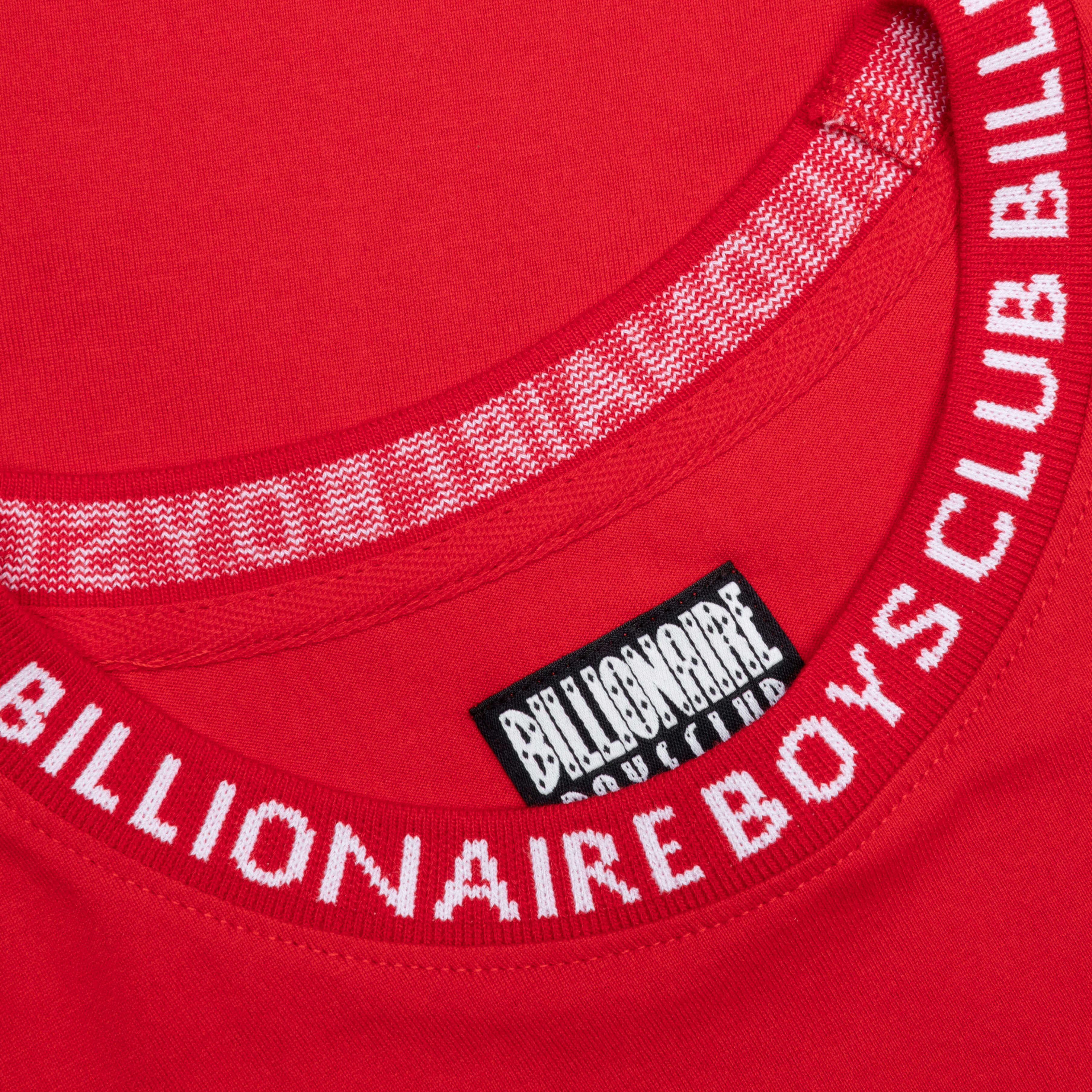 Wrapped S/S Knit Tee - Red – Feature