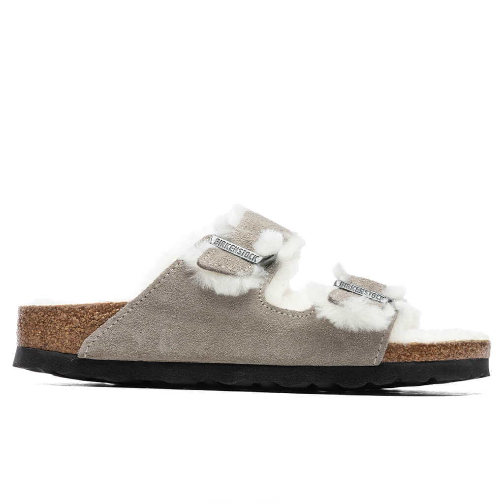 Women's Narrow Arizona Shearling - Stone Coin – Feature