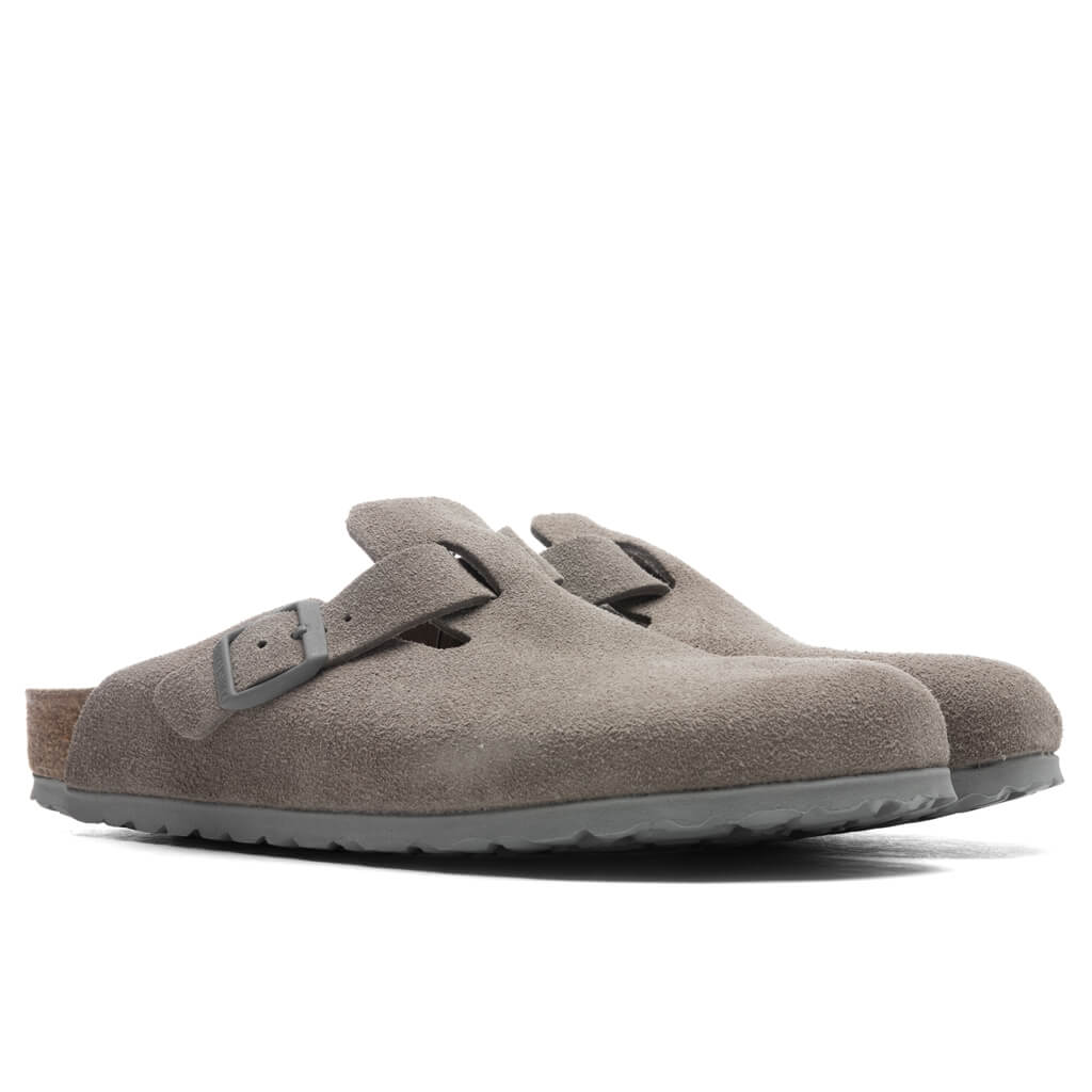 Women's Narrow Boston Soft Footbed - Stone Coin – Feature