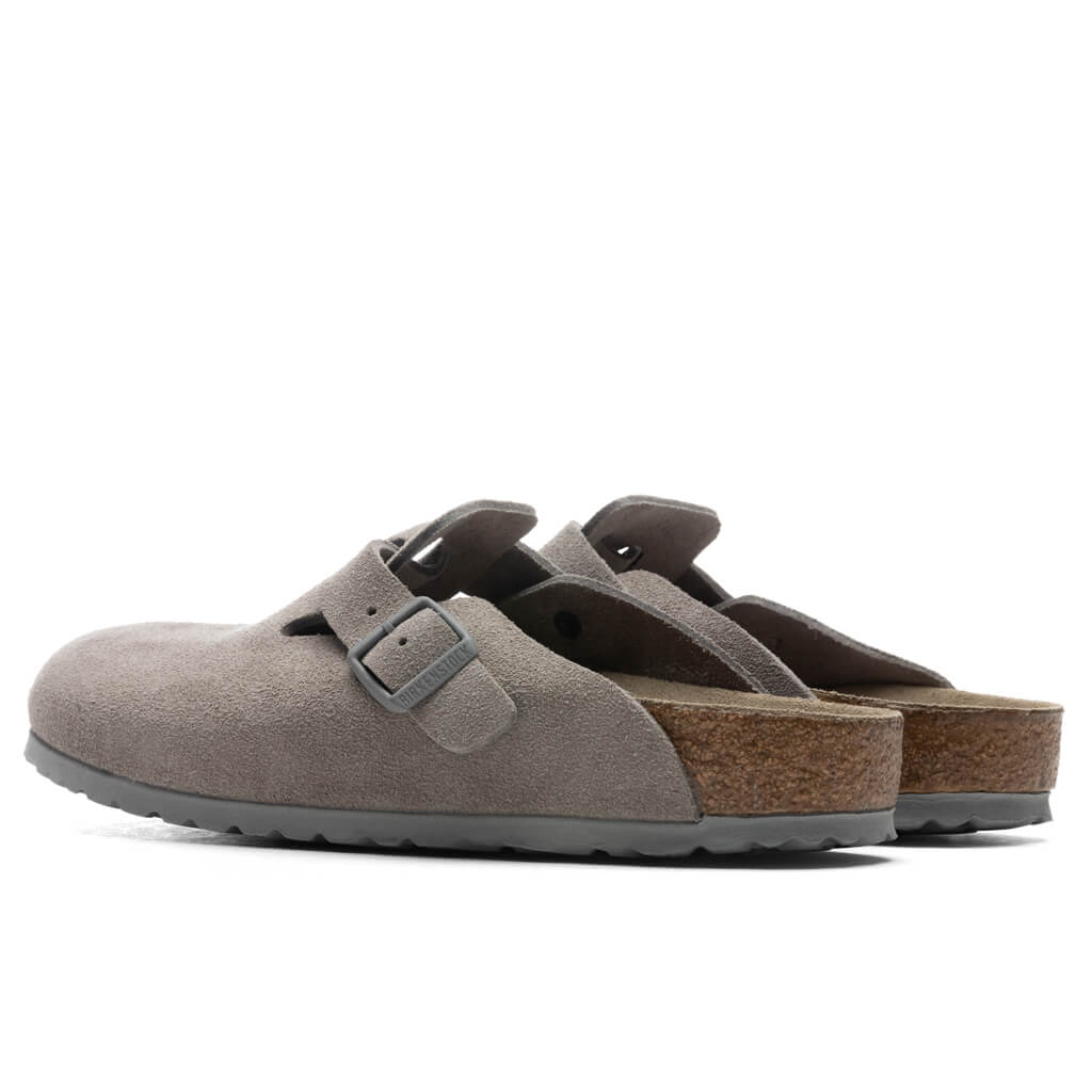 Women's Narrow Boston Soft Footbed - Stone Coin – Feature
