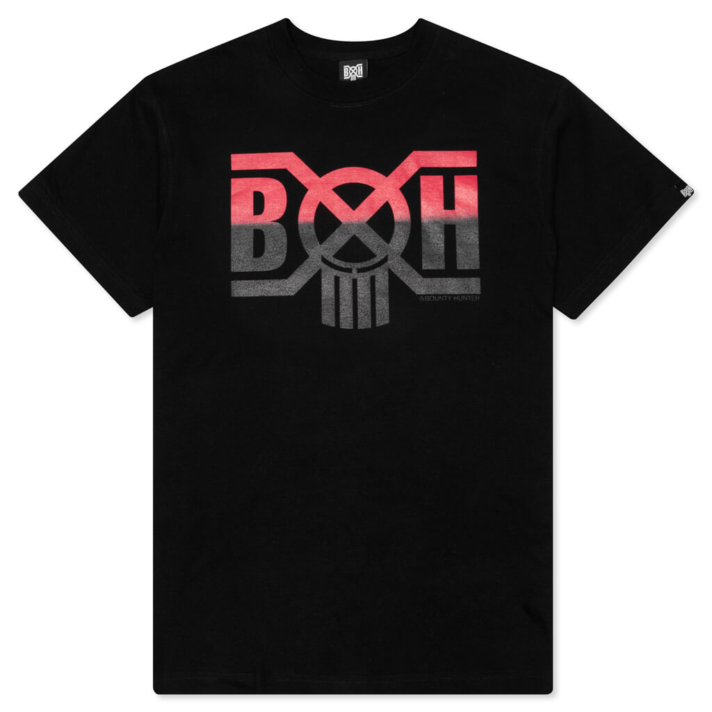 BxH Gradation Logo Tee - Black/Red – Feature