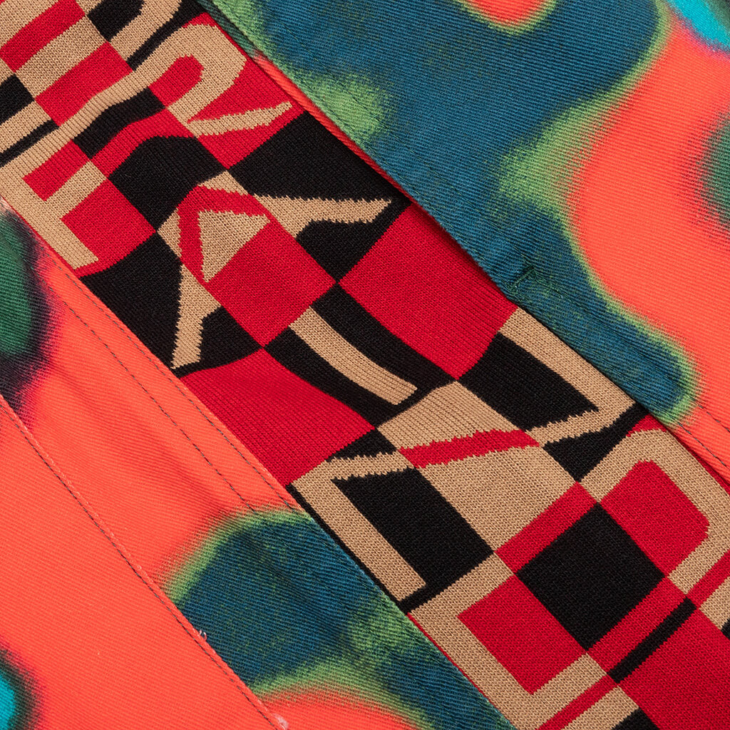 Amoeba Watercolor Beach Short - Green – Feature