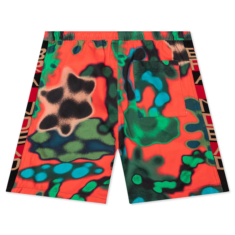 Amoeba Watercolor Beach Short - Green – Feature