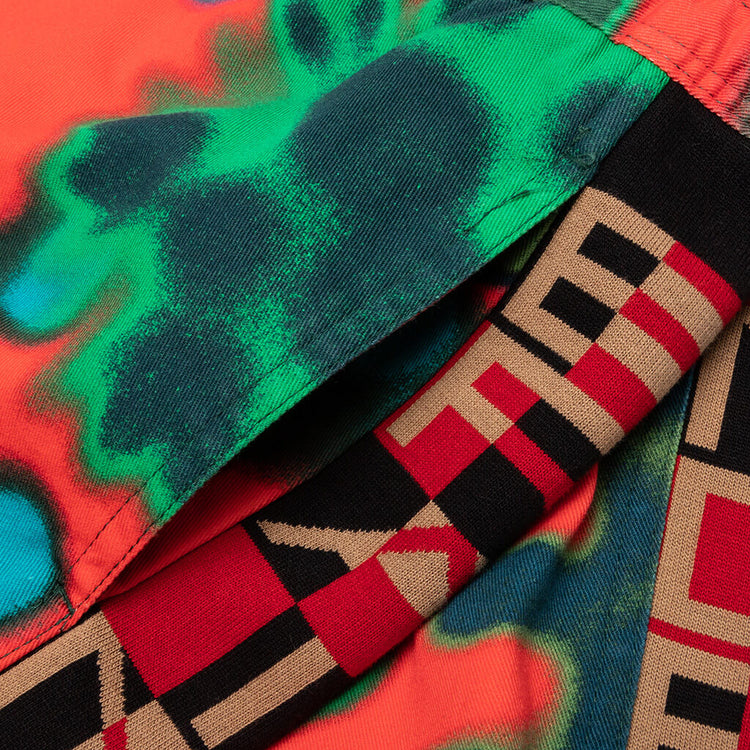 Amoeba Watercolor Beach Short - Green – Feature