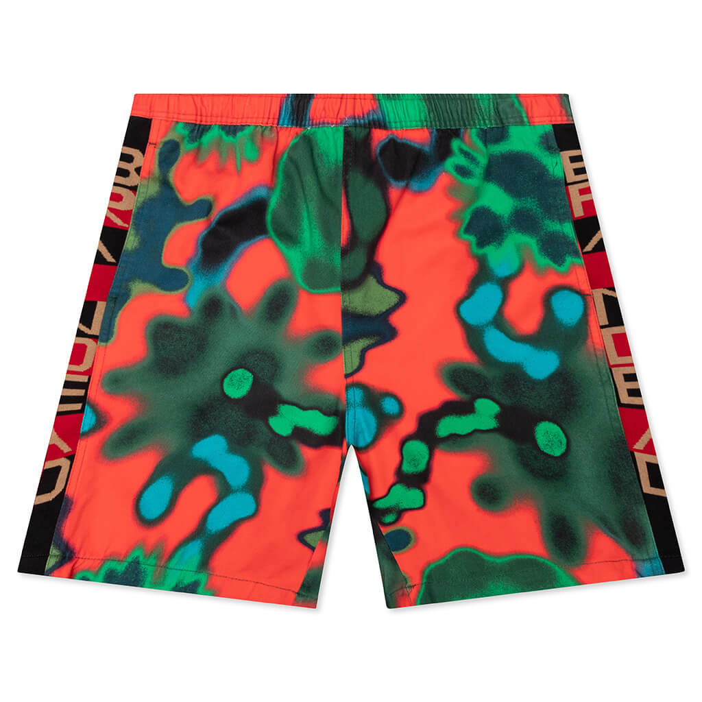 Amoeba Watercolor Beach Short - Green – Feature