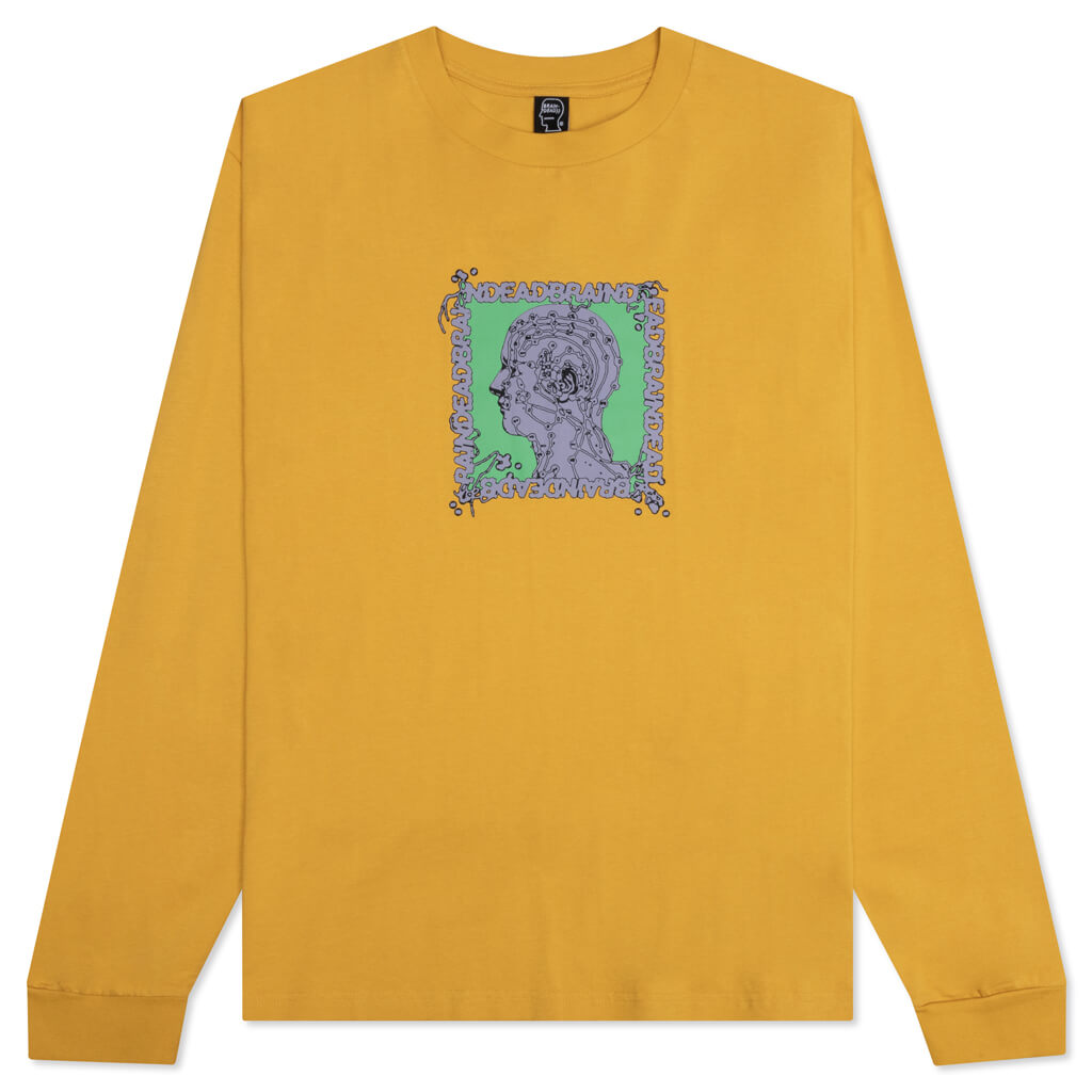 Brain Scanner L/S Tee - Mustard – Feature