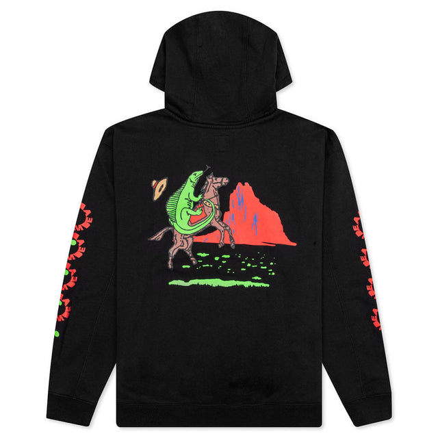 Lizard Cowboy Hoodie - Black – Feature