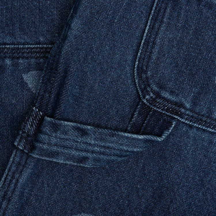 Logohead Denim Double Knee Utility Pant - Indigo – Feature