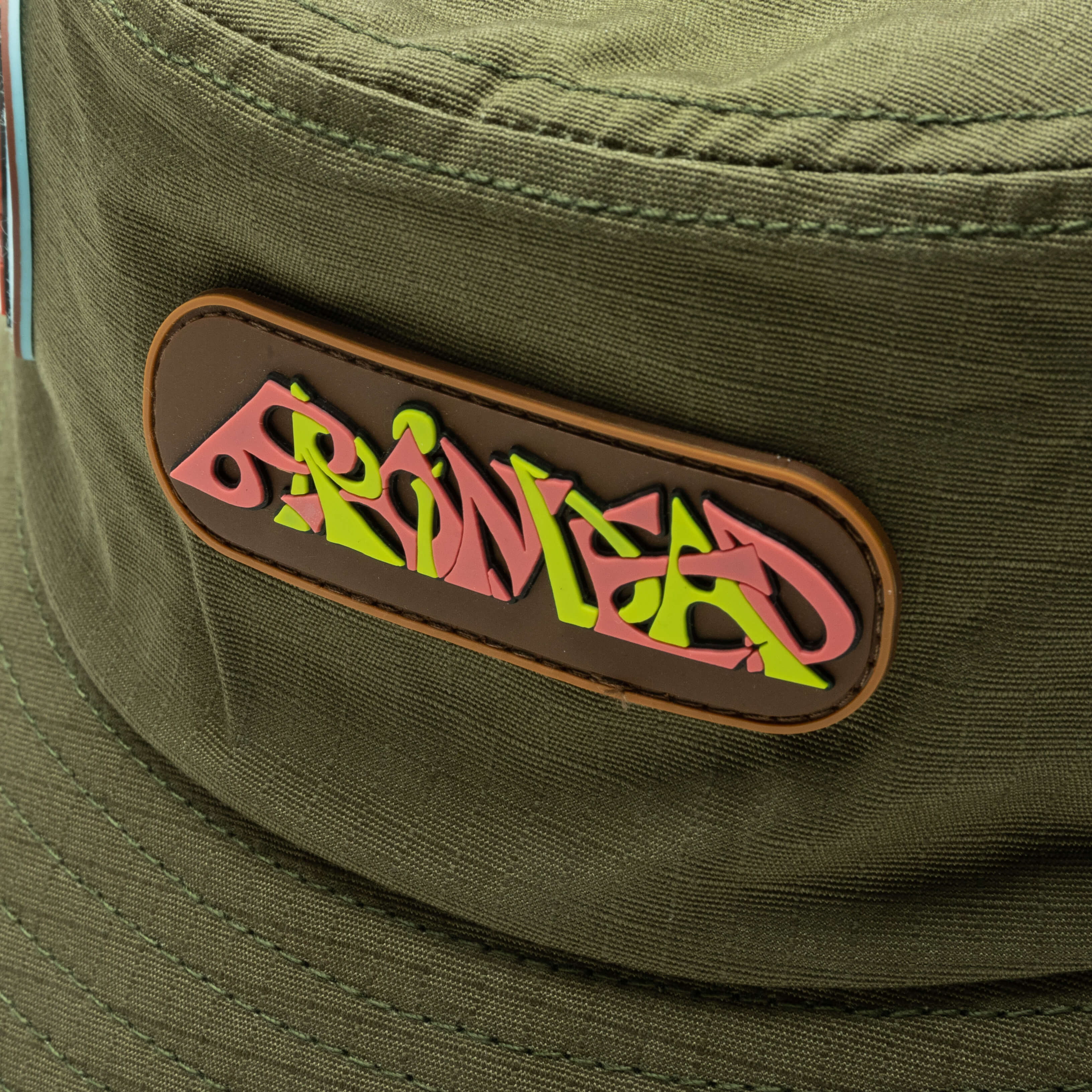 Metal Bucket Hat - Olive – Feature