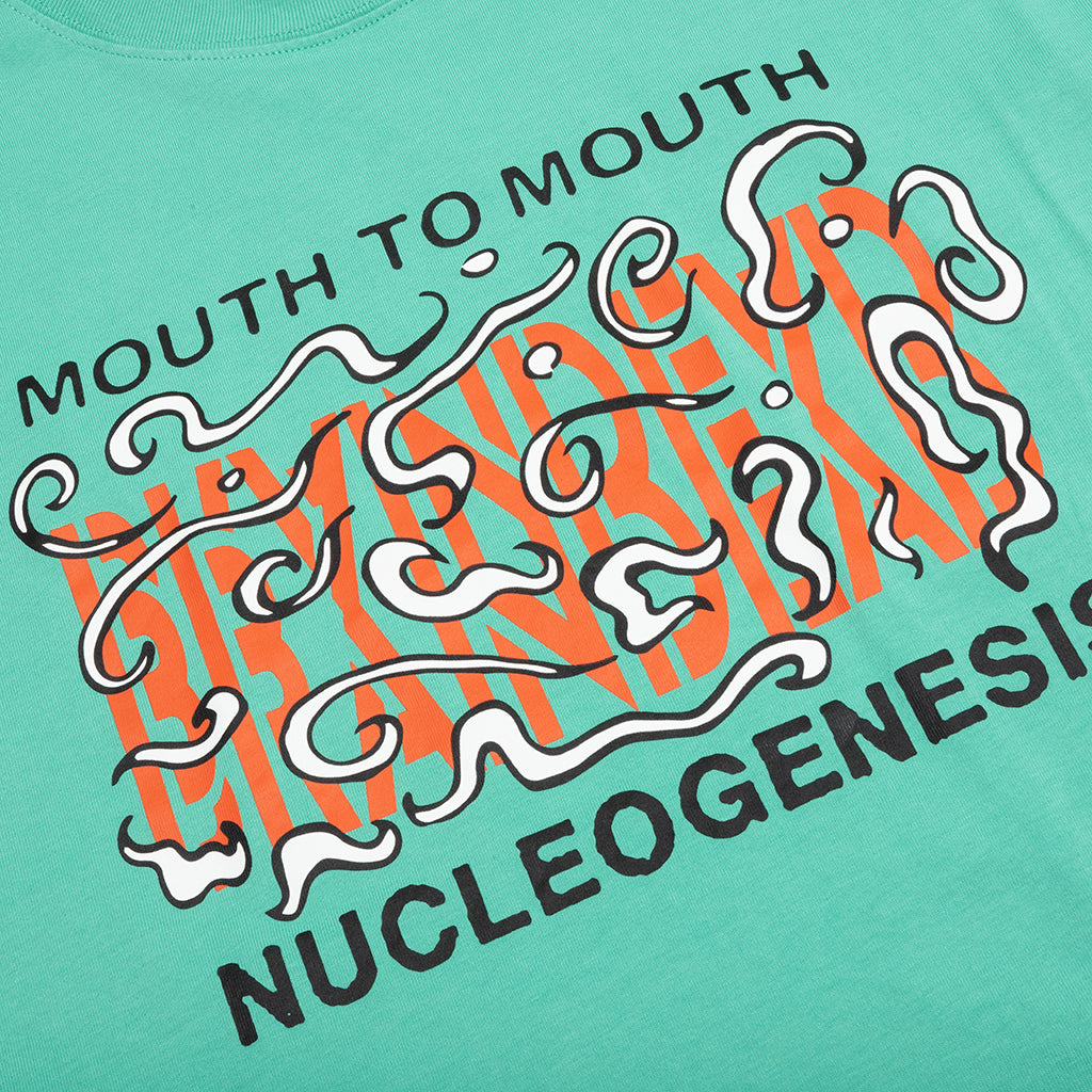 Nucleogenesis T-Shirt - Putty Green – Feature