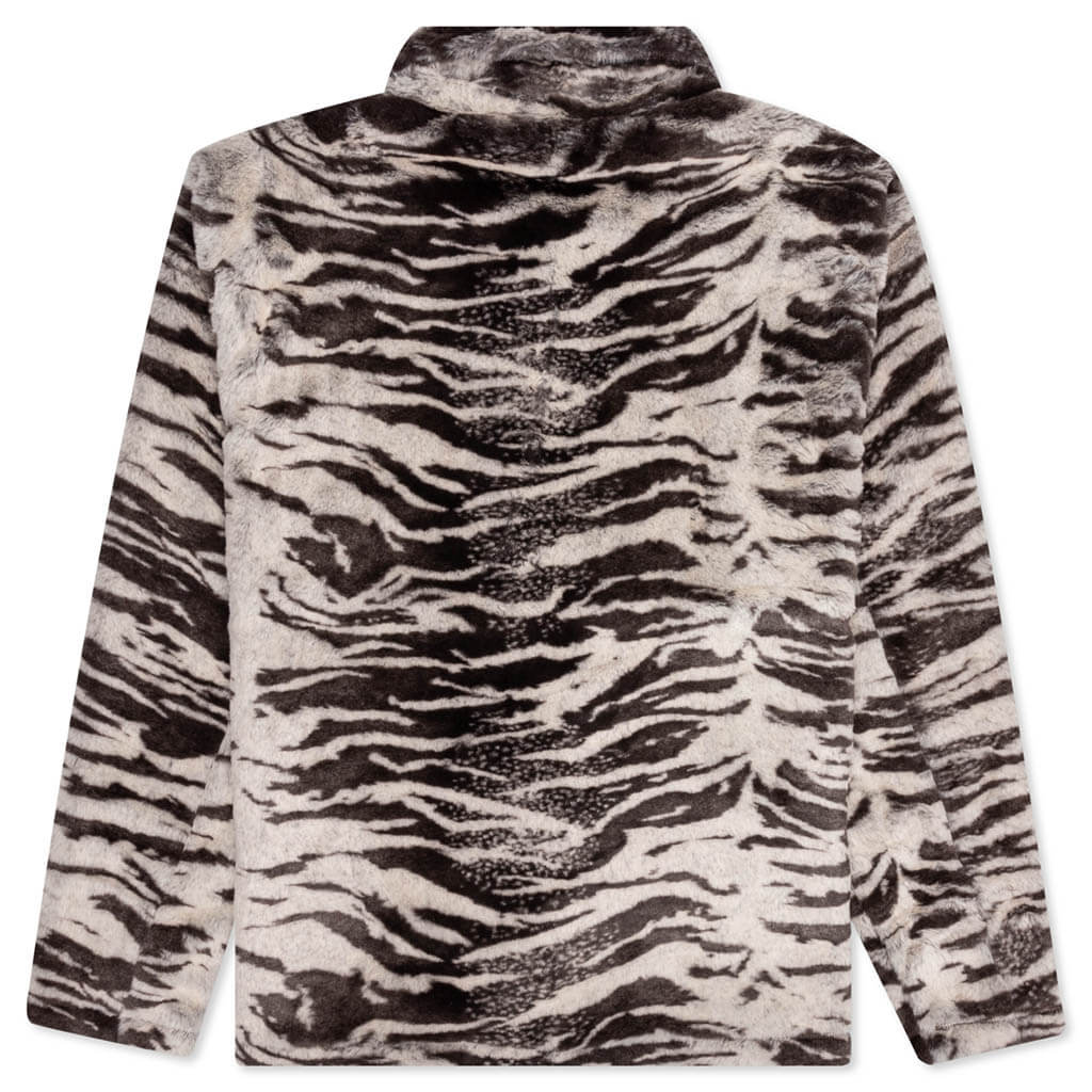 Readers Fur Jacket - Tiger Brown – Feature