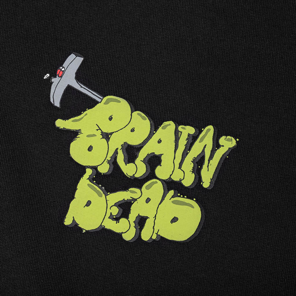 Stoned Head Zip Hooded Sweatshirt - Black – Feature