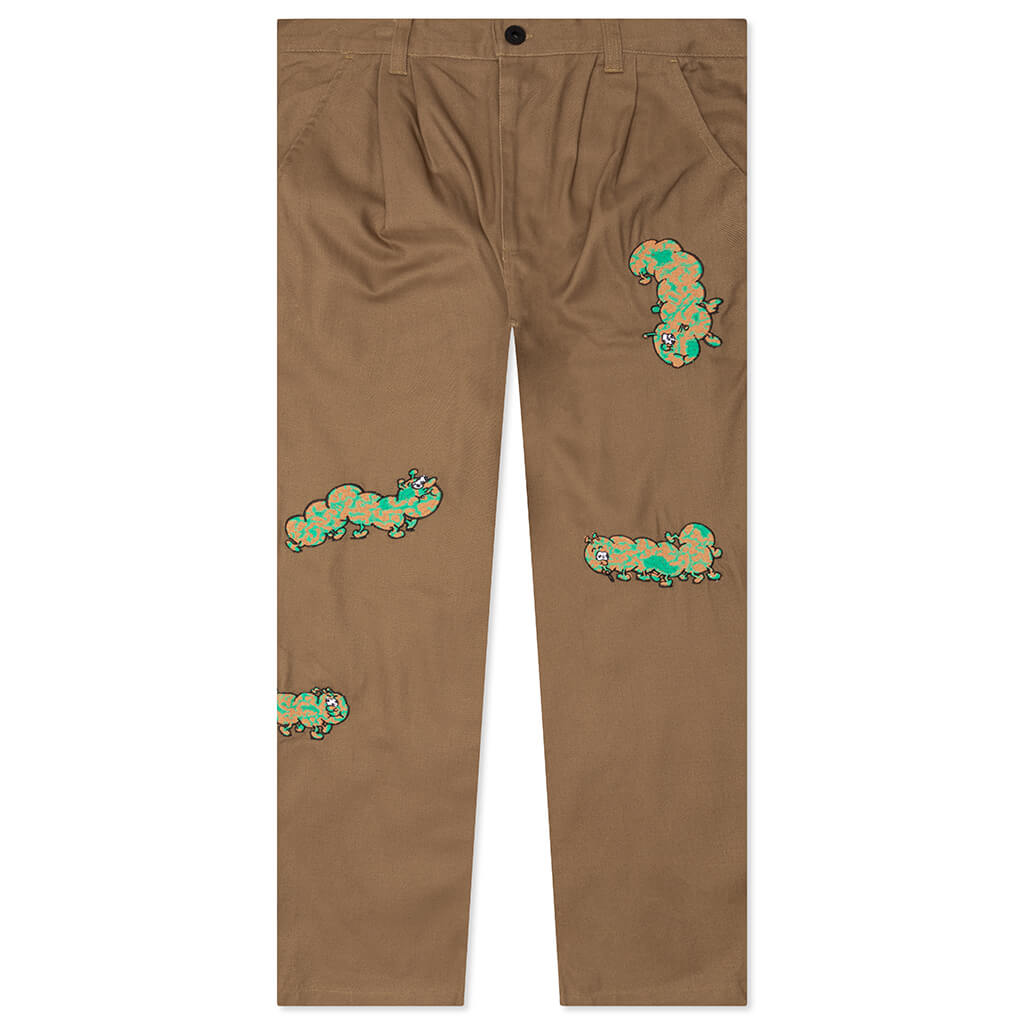 Worms Wide Leg Trouser - Brown – Feature