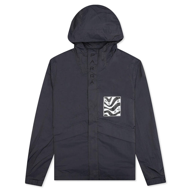 Distorted Logo Jacket - Stone Grey – Feature